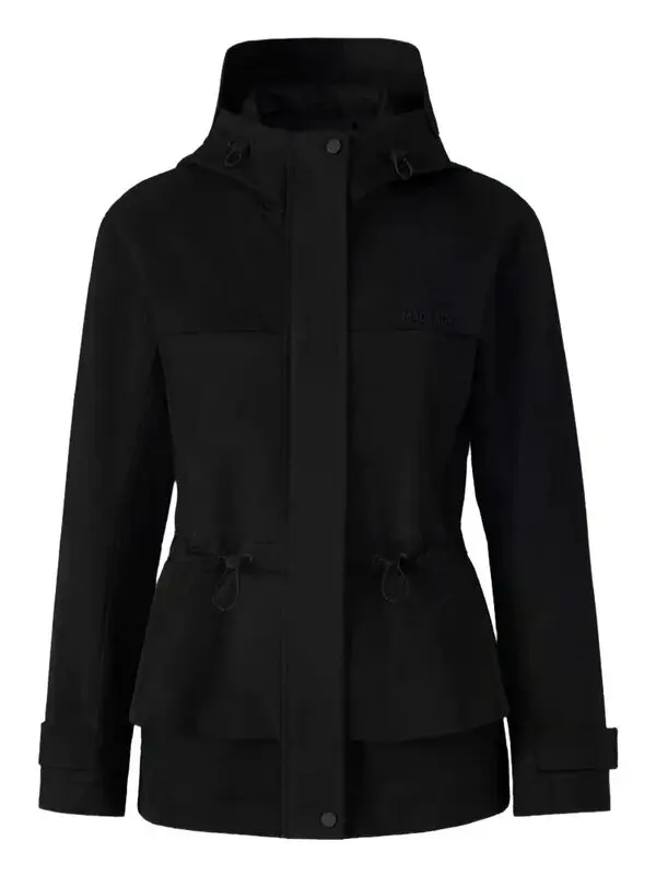 Mackage Hooded Jacket With Drawstring - Black