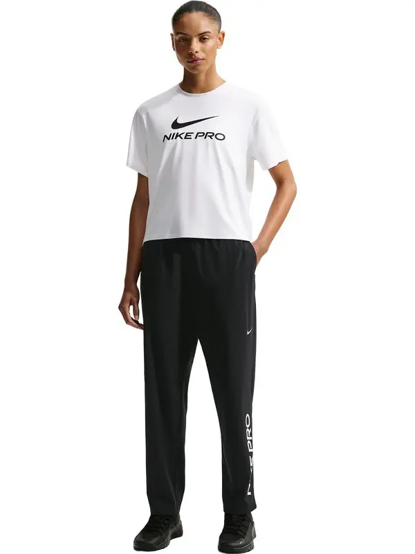Nike Pro 365 Dri-fit Mid-rise Woven Pants - Black
