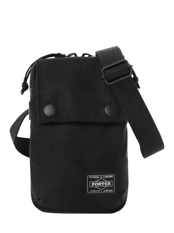 PORTER-YOSHIDA & CO Flap Pocket Shoulder Bag - Black