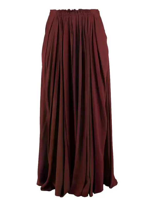 SA SU PHI Gathered Skirt - Red