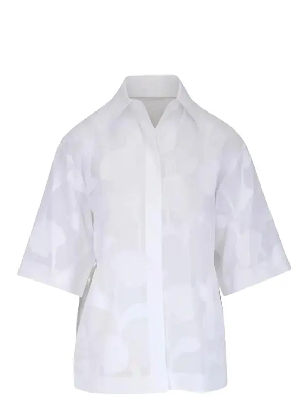 Michael Kors Floral Shirt - White