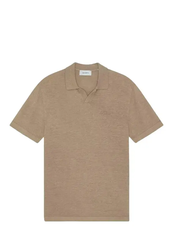 LES DEUX Emmanuel Polo Shirt - Neutrals