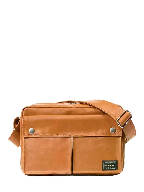 PORTER-YOSHIDA & CO Button Flap Shoulder Bag - Neutrals