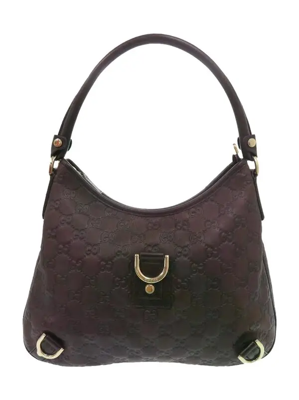 Gucci Ssima Abbey D-ring Shoulder Bag - Brown