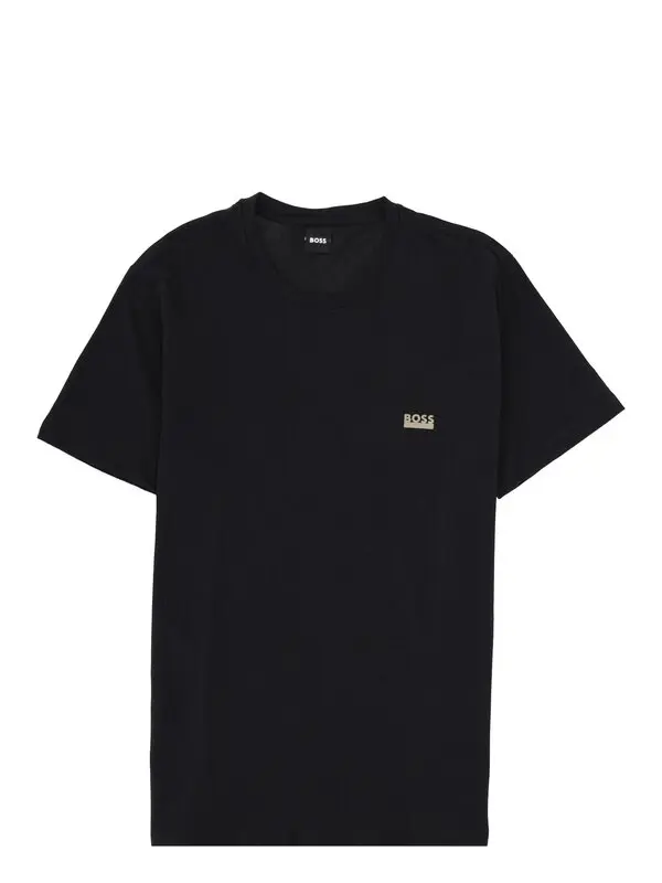 BOSS T-shirt Con Logo - Black