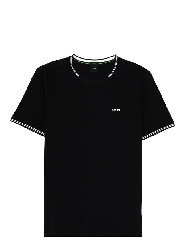 BOSS T-shirt Con Logo - Black