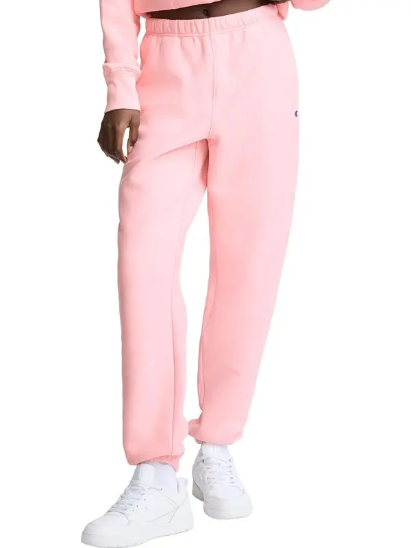 Champion Reverse Weave Cinched Bottom Sweatpants - Coral Glow