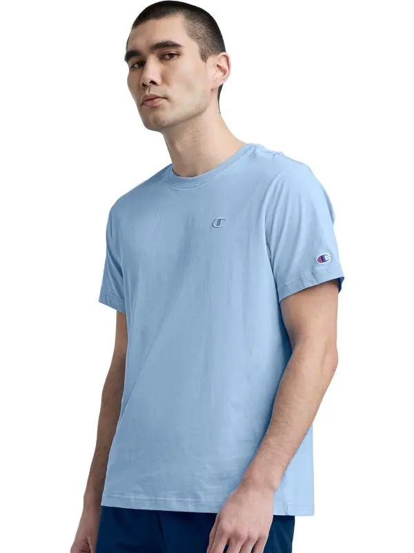 Champion Classic T-shirt, C Logo - Placid Blue