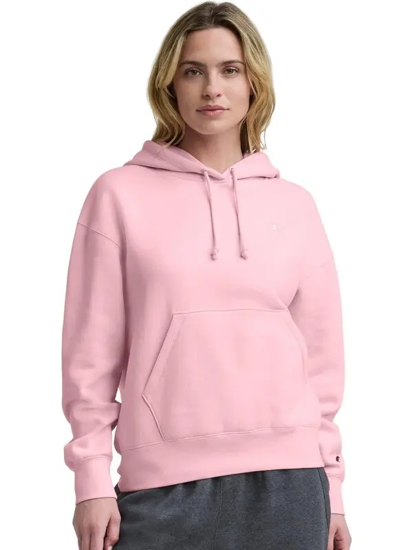 Champion Freshman Powerblend Hoodie - Rose Shadow