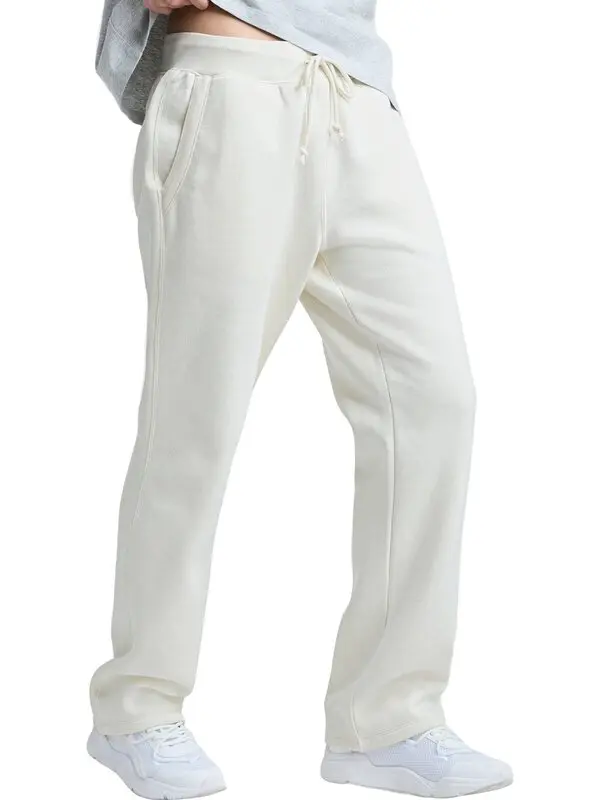 Champion Powerblend Straight Hem Sweatpants - Unbleached Cotton