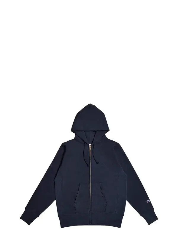 Champion Usa Reverse Weave® Zip Hooded Sweatshirt - Athletic Navy