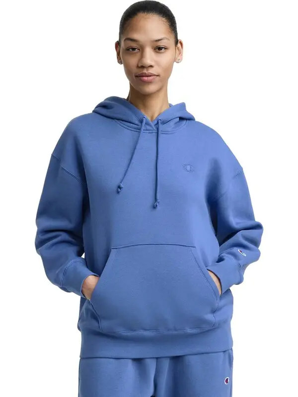 Champion Freshman Powerblend Hoodie - Coastal Fjord