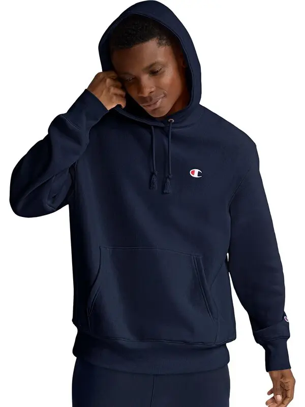 Champion Reverse Weave Hoodie - Deep Navy