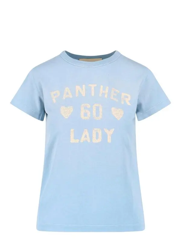 Valentino Garavani Chez T-shirt - Light Blue