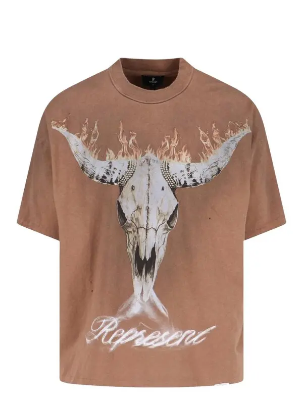 REPRESENT T-shirt "british Cowboys - Brown