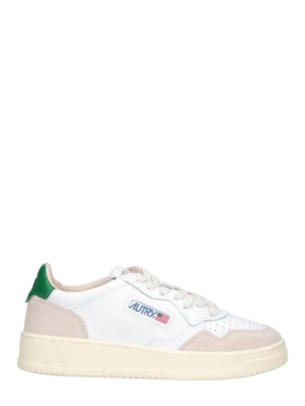 AUTRY Medalist Low-top Leather Sneakers - White