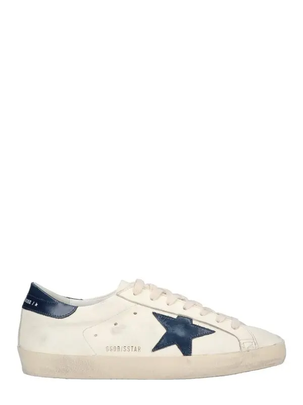 GOLDEN GOOSE Super-star" Suede Sneakers - Beige