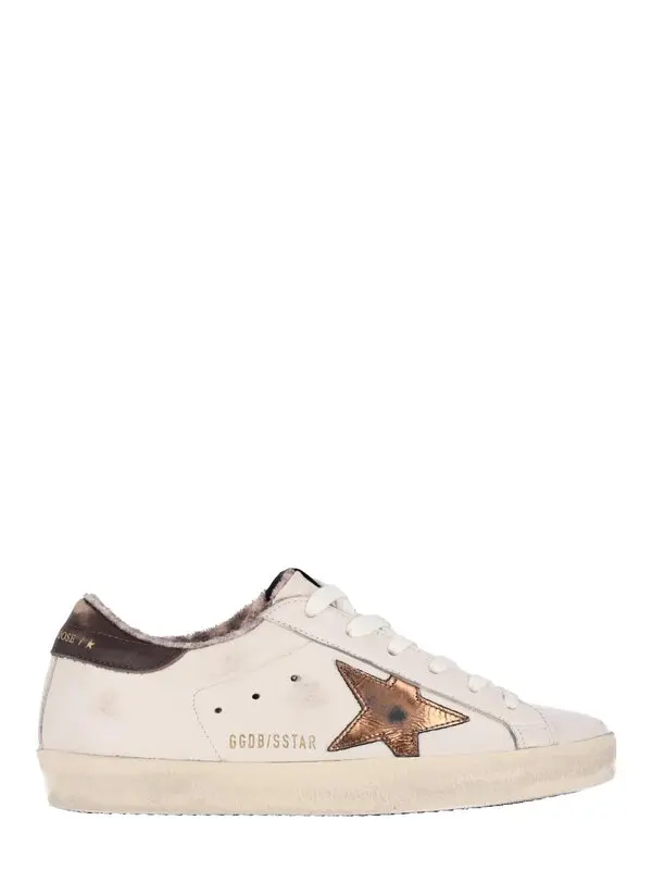 GOLDEN GOOSE Sneakers "super-star - Cream