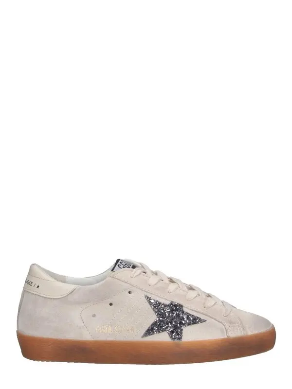 GOLDEN GOOSE Super-star" Suede Sneakers - Gray