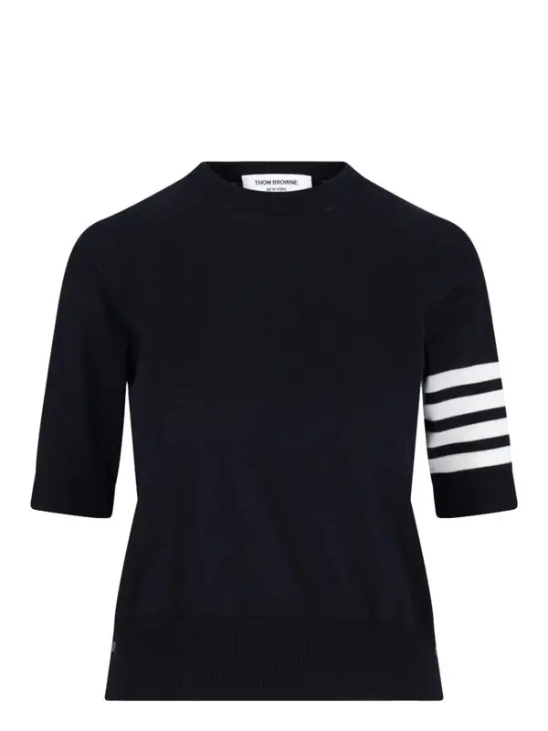 Thom Browne 4-bar Sweater - Blue