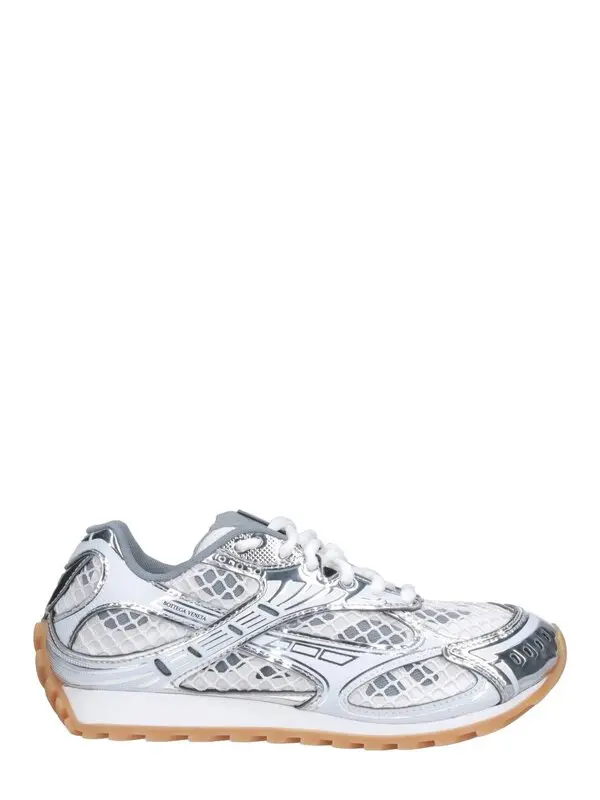 Bottega Veneta Orbit Sneakers - Silver