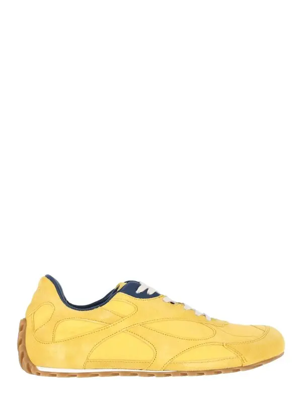 Bottega Veneta Orbit Flash Sneakers - Yellow
