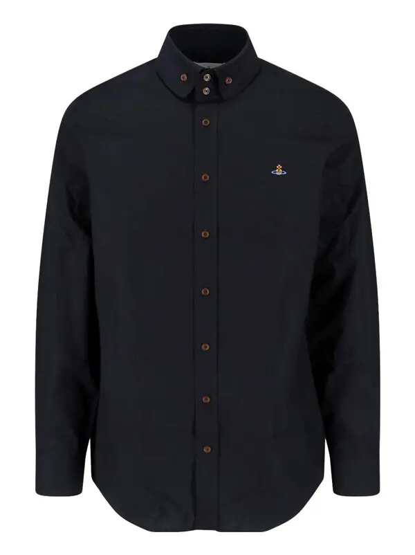 VIVIENNE WESTWOOD Shirt "two Button Krall - Black