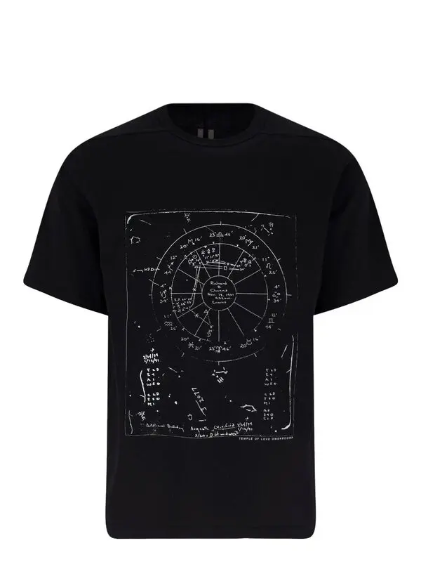 Rick Owens T-shirt "brad - Black