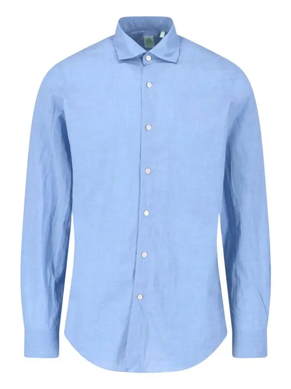 FINAMORE 1925 Shirt "gaeta - Light Blue