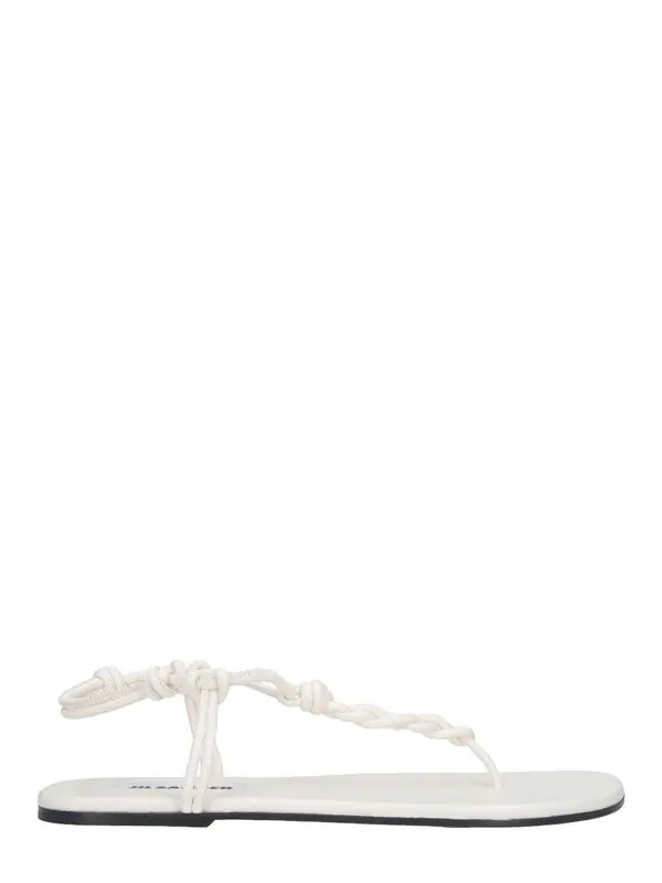 JIL SANDER Tangle Sandals - White