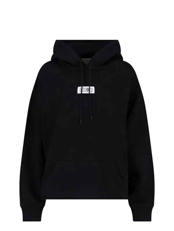 MAISON MARGIELA Cotton Hoodie - Black