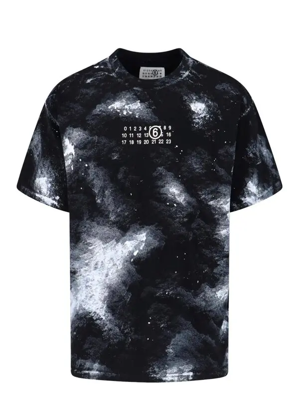 MAISON MARGIELA T-shirt "numeric - Black