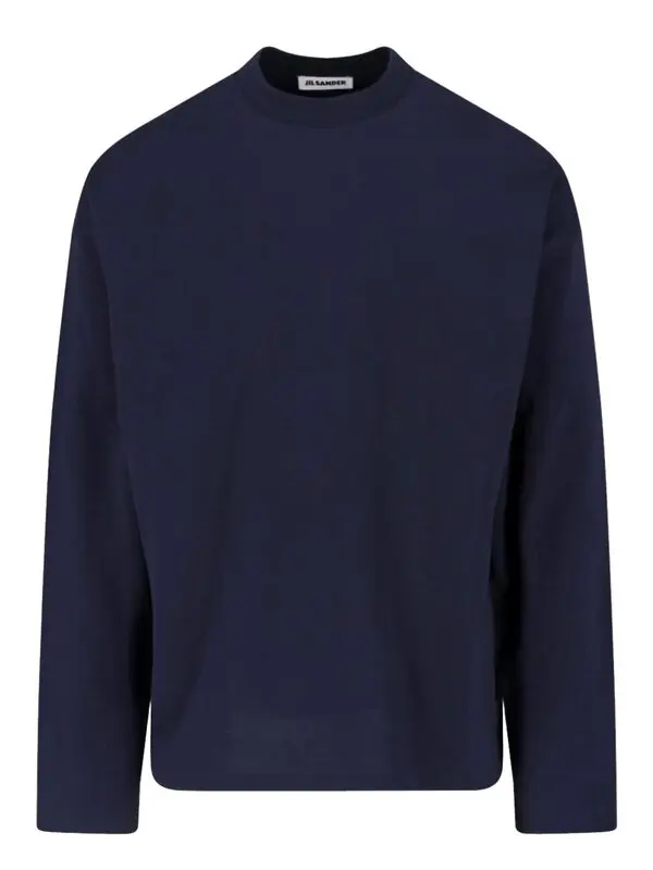 GOLDEN GOOSE Crew Neck T-shirt - Blue