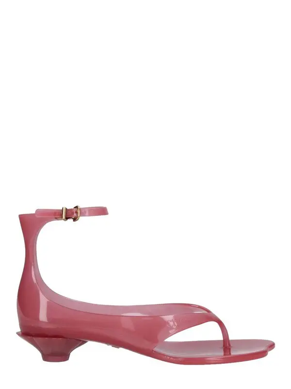 Chloé Jelly" Flip Flops - Pink