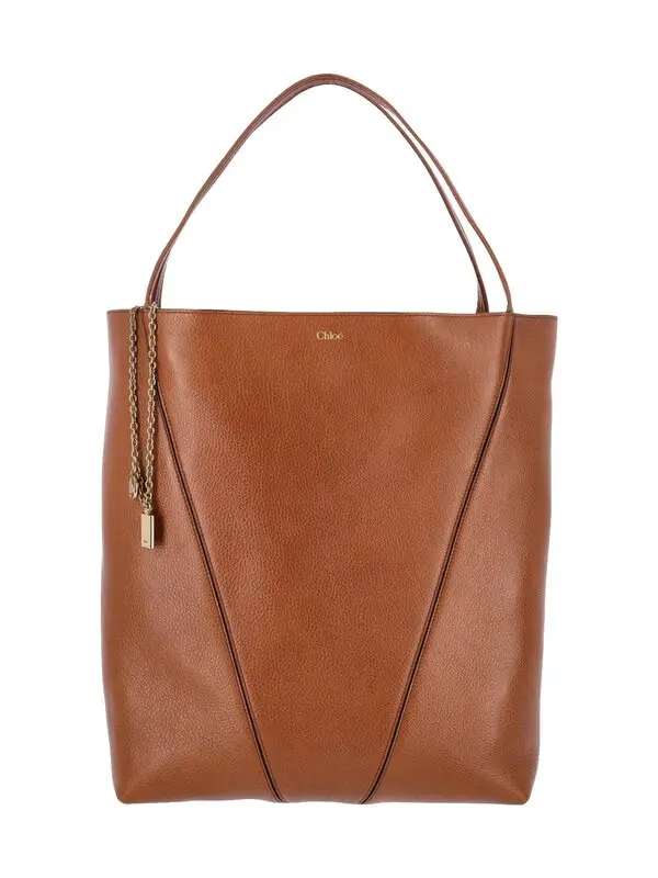 Chloé Large Tote Bag - Brown