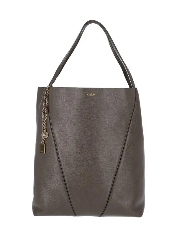Chloé Spin Large Tote - Gray