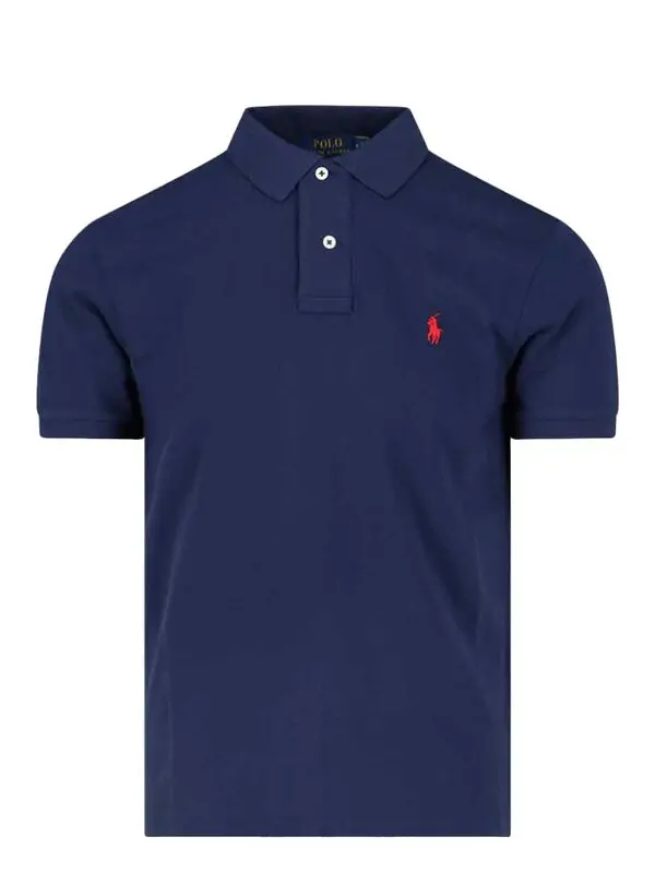 Polo Ralph Lauren Logo Polo - Blue