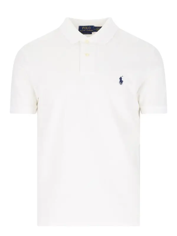 Polo Ralph Lauren Logo Polo - White