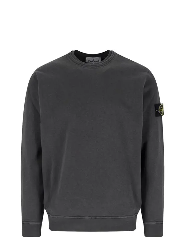 Stone Island Compass Sweatshirt - Gray