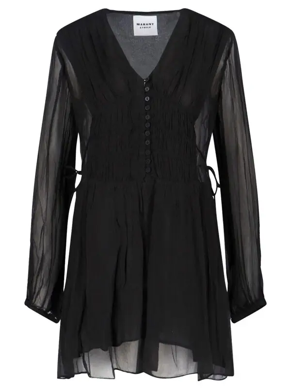 Isabel Marant Loriena" Mini Dress - Black