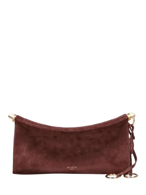 Alaïa Small "le Click East West" Shoulder Bag - Brown