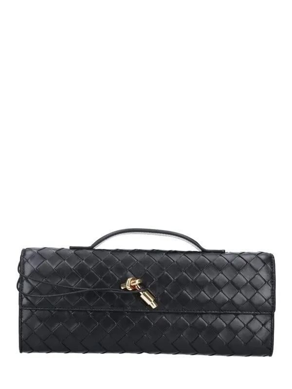 Bottega Veneta Andiamo Clutch - Black