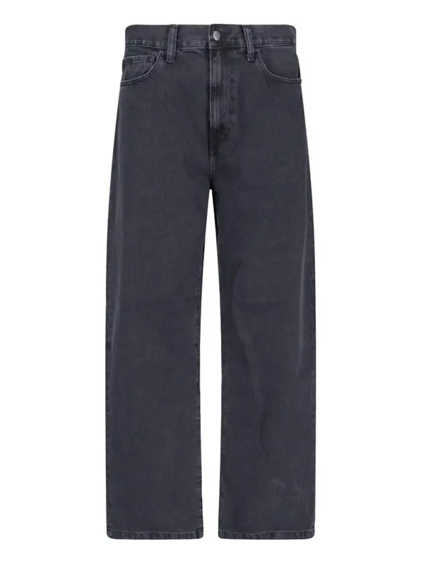 Carhartt Work In Progress Landon" Straight Jeans - Black