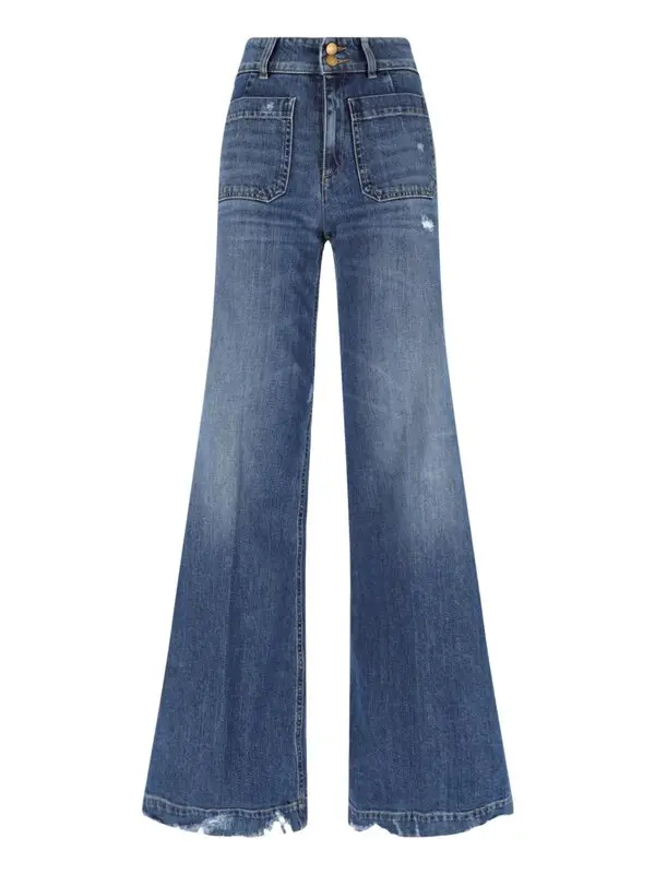 Seafarer Jane Palazzo Jeans - Blue