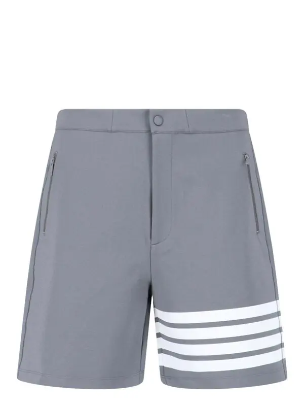 Thom Browne 4 Bar' Shorts - Gray