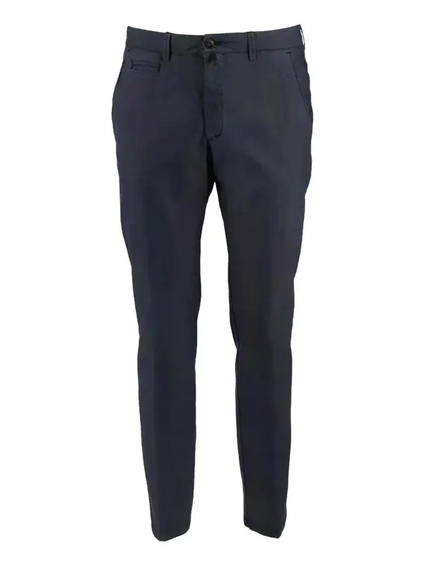 BRIGLIA 1949 Button Trousers - Blue