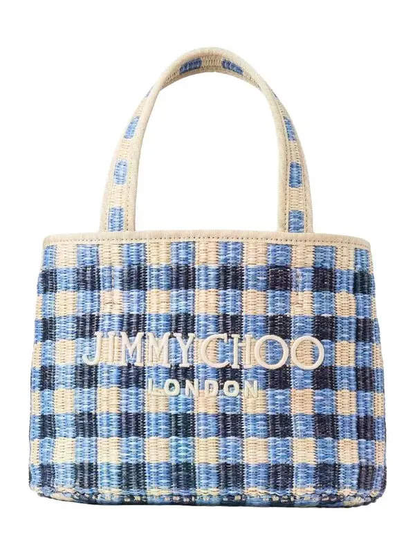 JIMMY CHOO Mini East-west Tote Bag - Blue