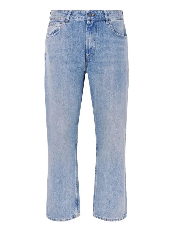CORRIDOR Straight-leg Organic Jeans - Blue