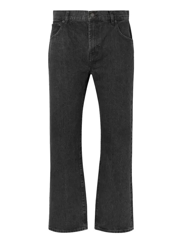 CORRIDOR Straight-leg Organic Jeans - Black