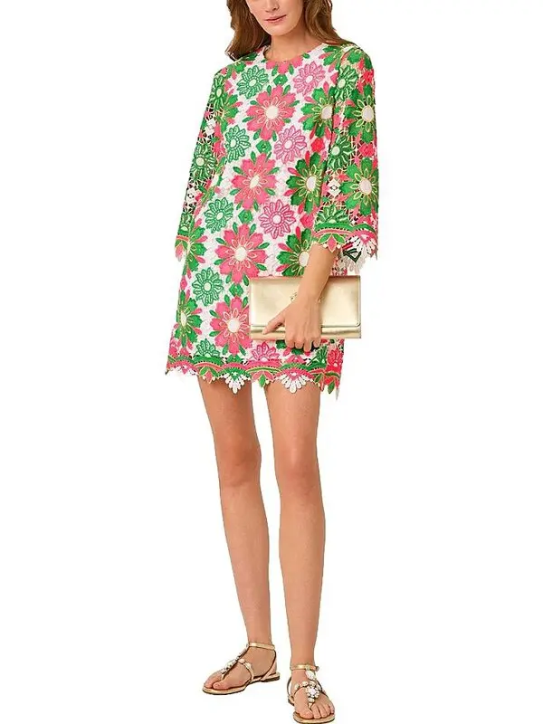 Lilly Pulitzer® Straight-fit Lace Dress - Cherry Blossom Pink